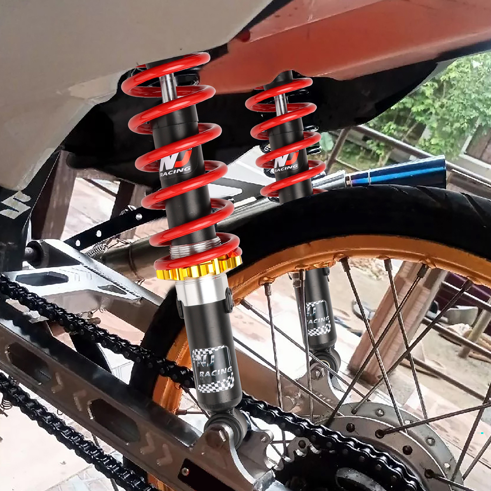 1Pair MUTAKIN Modified XRM WAVE SMASH DASH SHOGUN 280/320/330/340MM ...