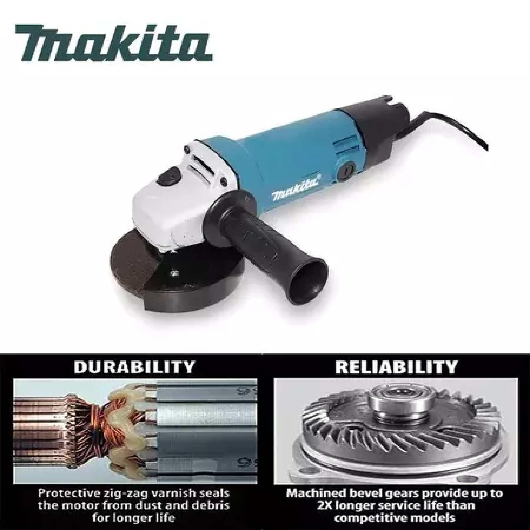 MAKITA 1000W Original 2 in 1 Impact Drill and Angle Grinder with FREE ...