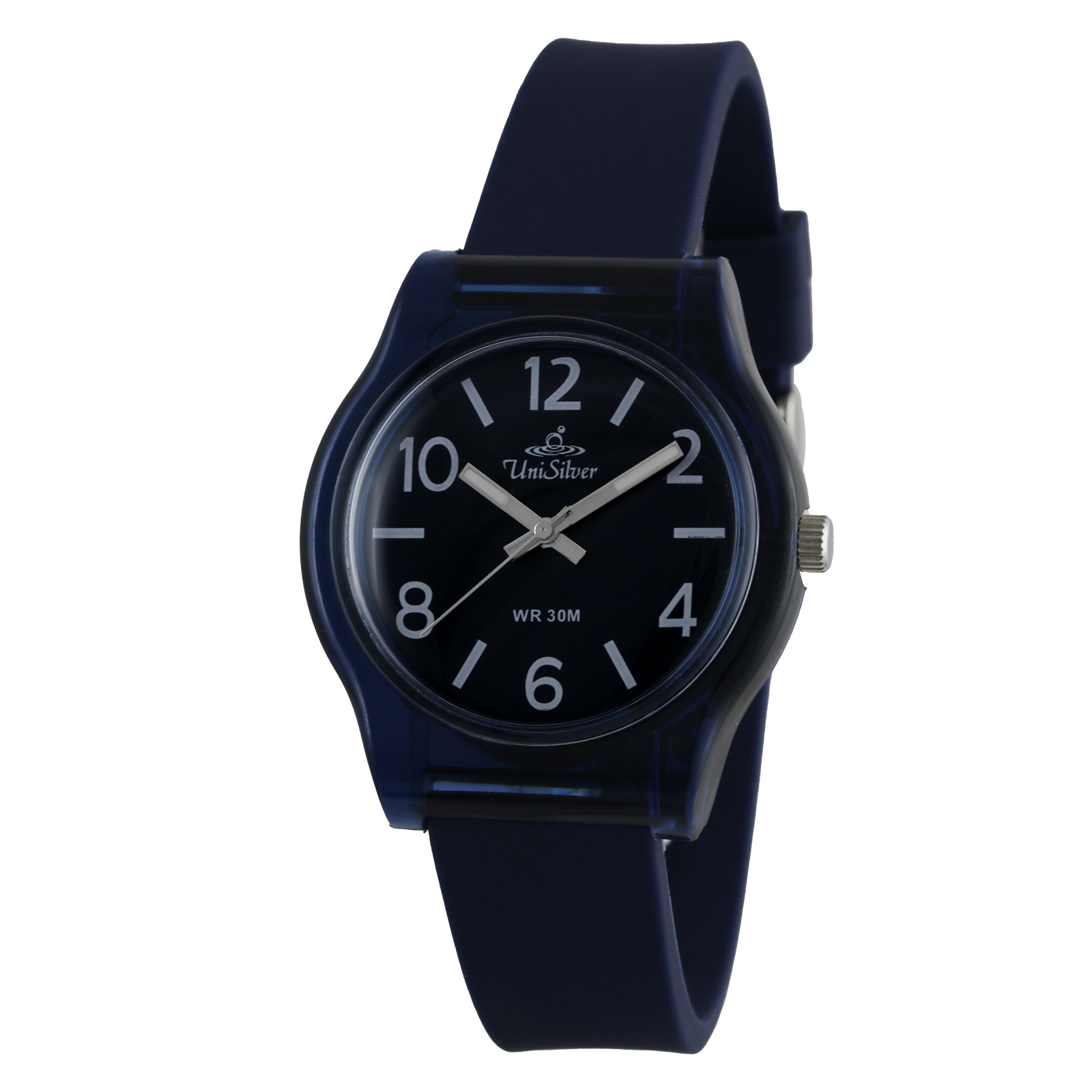 UniSilver TIME Womens Navy Blue Analog Rubber Watch KW3492-6003 ...
