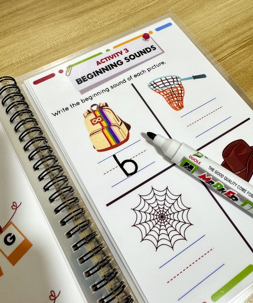 Letter Tracing Booklet for Kids Ages 3 to 5 with FREE marker | 41 ...