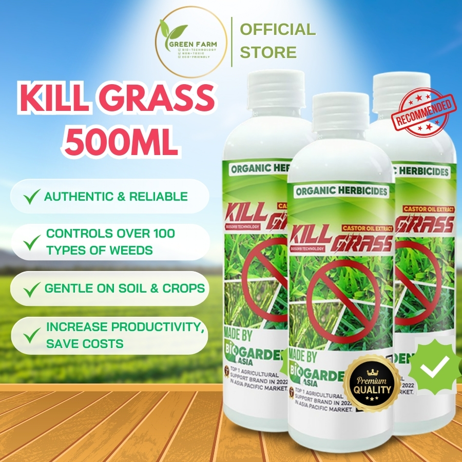 Kill Grass Herbicide – Fast-Acting Organic Weed Killer for Garden ...