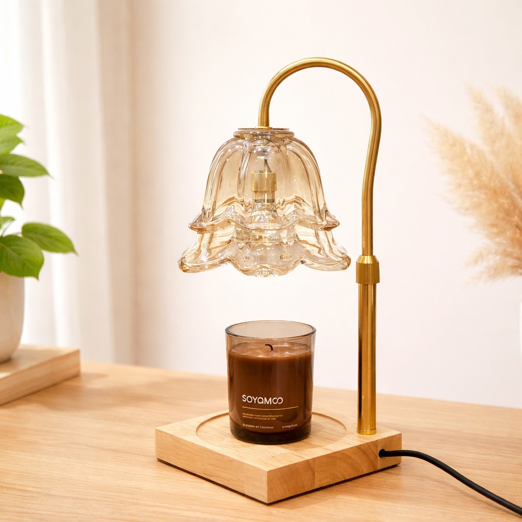 【Gift Box】Candle Warmer Lamp LED Light with Timer&Dimmer Switch for ...