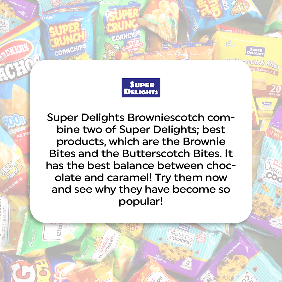 Super Delights Browniescotch 180g | Shopee Philippines