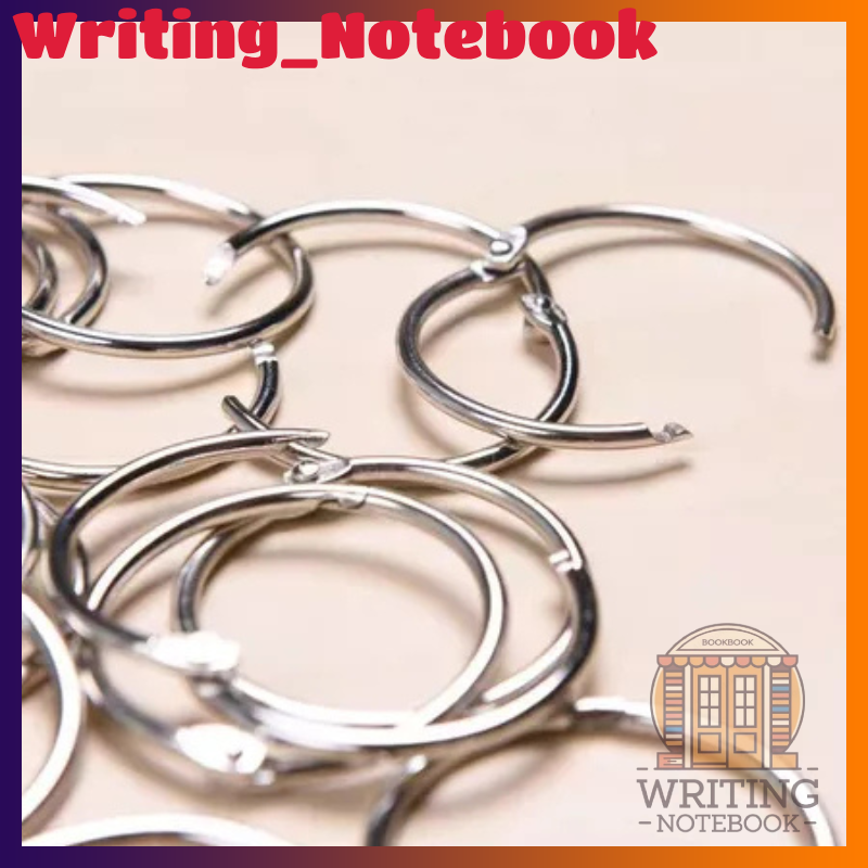 2pcs multifunctional metal binder card ring loose-leaf binding ring DIY ...