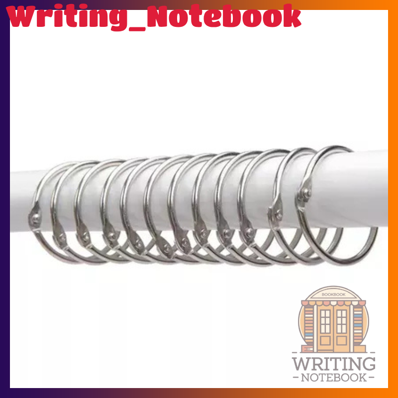 2pcs multifunctional metal binder card ring loose-leaf binding ring DIY ...