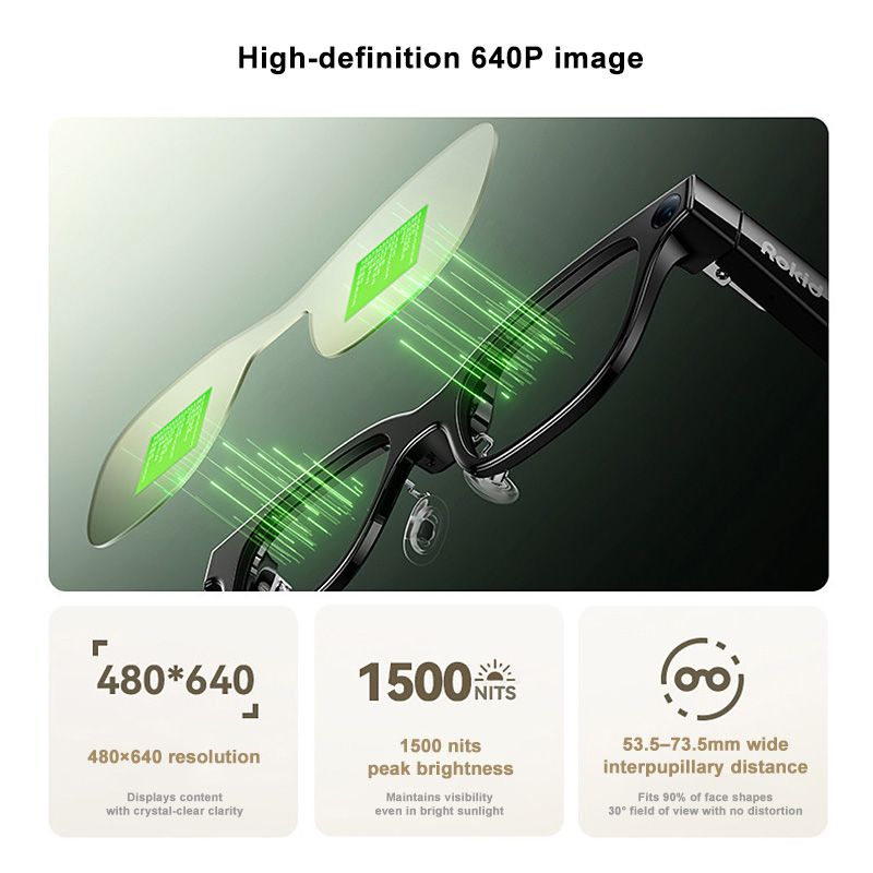 Rokid AI Glasses: Object recognition,Real-time Translation, Photography ...