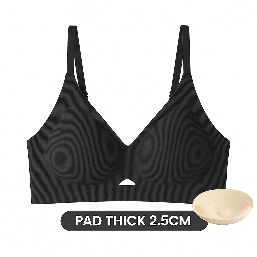 ADORE Women's Seamless Bra, Push Up Bra, 2.5CM Water-Drop Padding ...