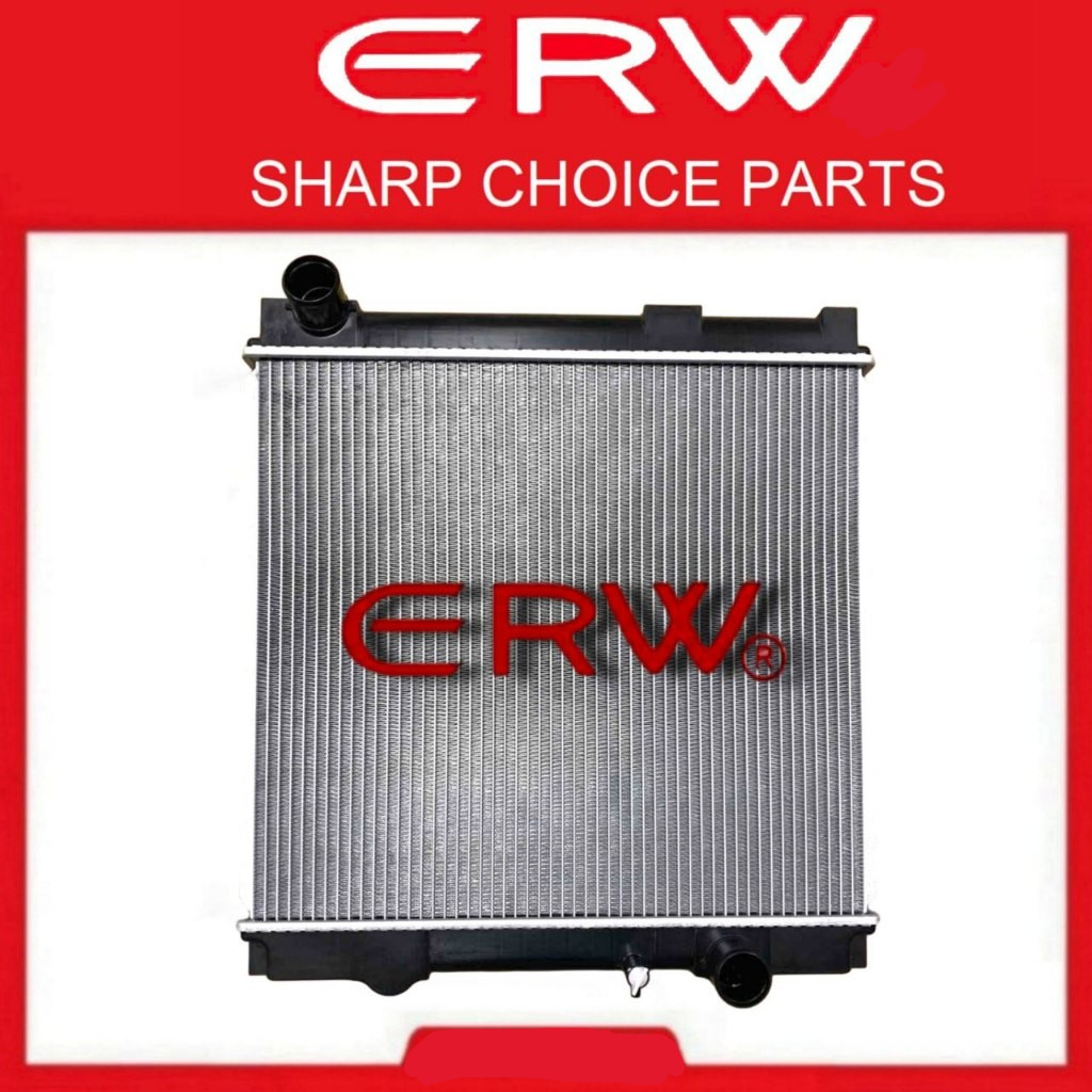 RADIATOR for FUSO CANTER 5.2D 2002 4M51 MANUAL "PLASTIC" (475 X 518 X ...