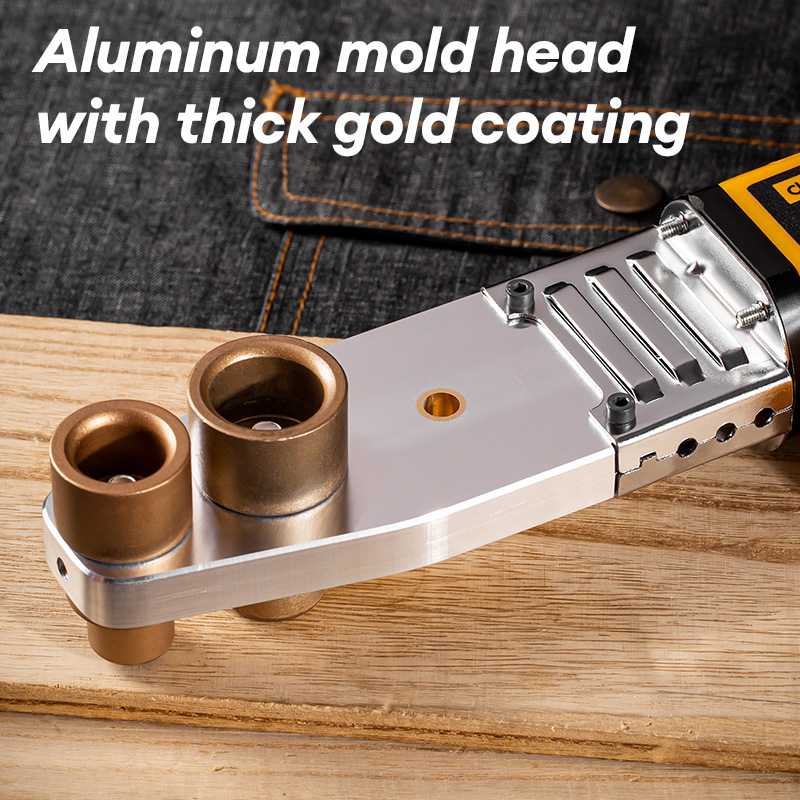 Deli PPR Heater / Fusion Machine With Mould Size 20、25mm PVC Heavy Duty ...
