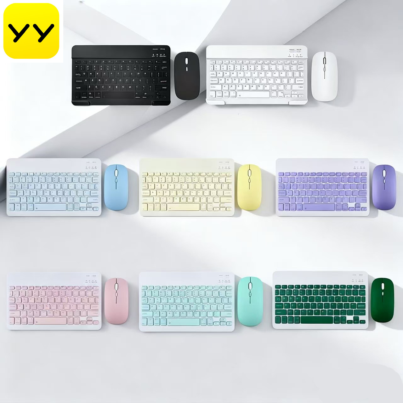 10 inch Wireless Bluetooth Mobile Mini Keyboard And Mouse Suitable For ...