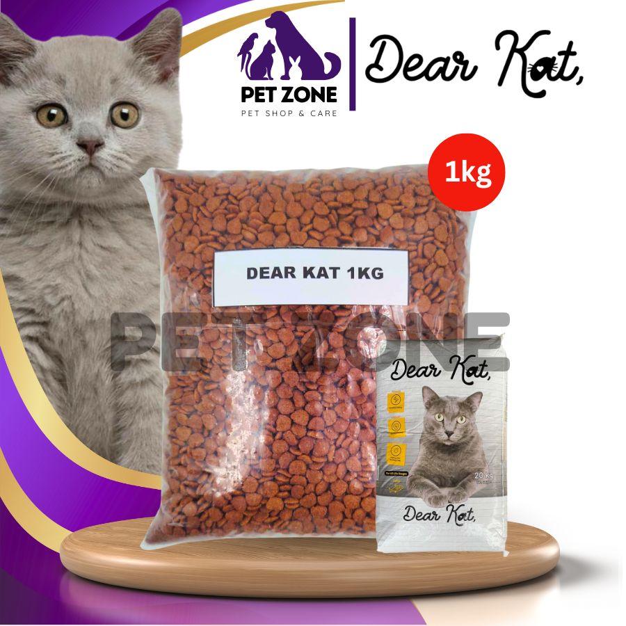 1kg Dear Kat All Stages Adult Kitten Cat Cats Pet Balanced Nutrition ...