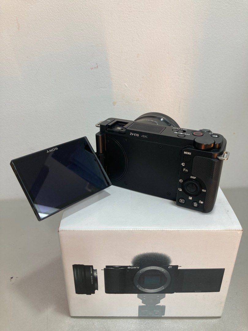 SECOND HAND SONY ZV-E10 CAMERA GOOD CONDITION | Shopee Philippines