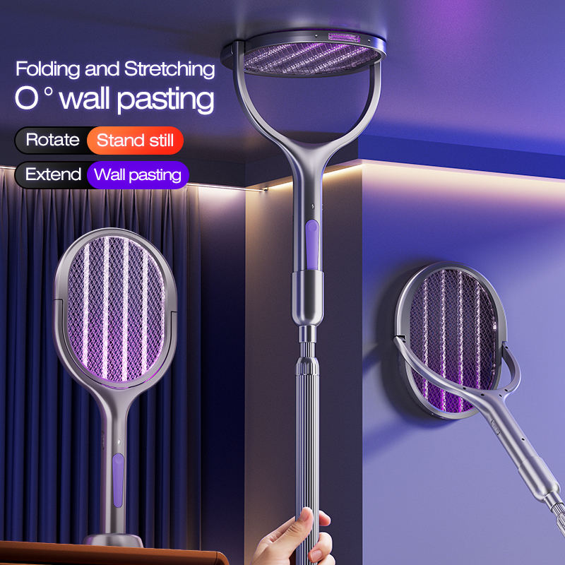 IMUTO Telescopic Mosquito Killer Racket Electric Mosquito Swatter ...