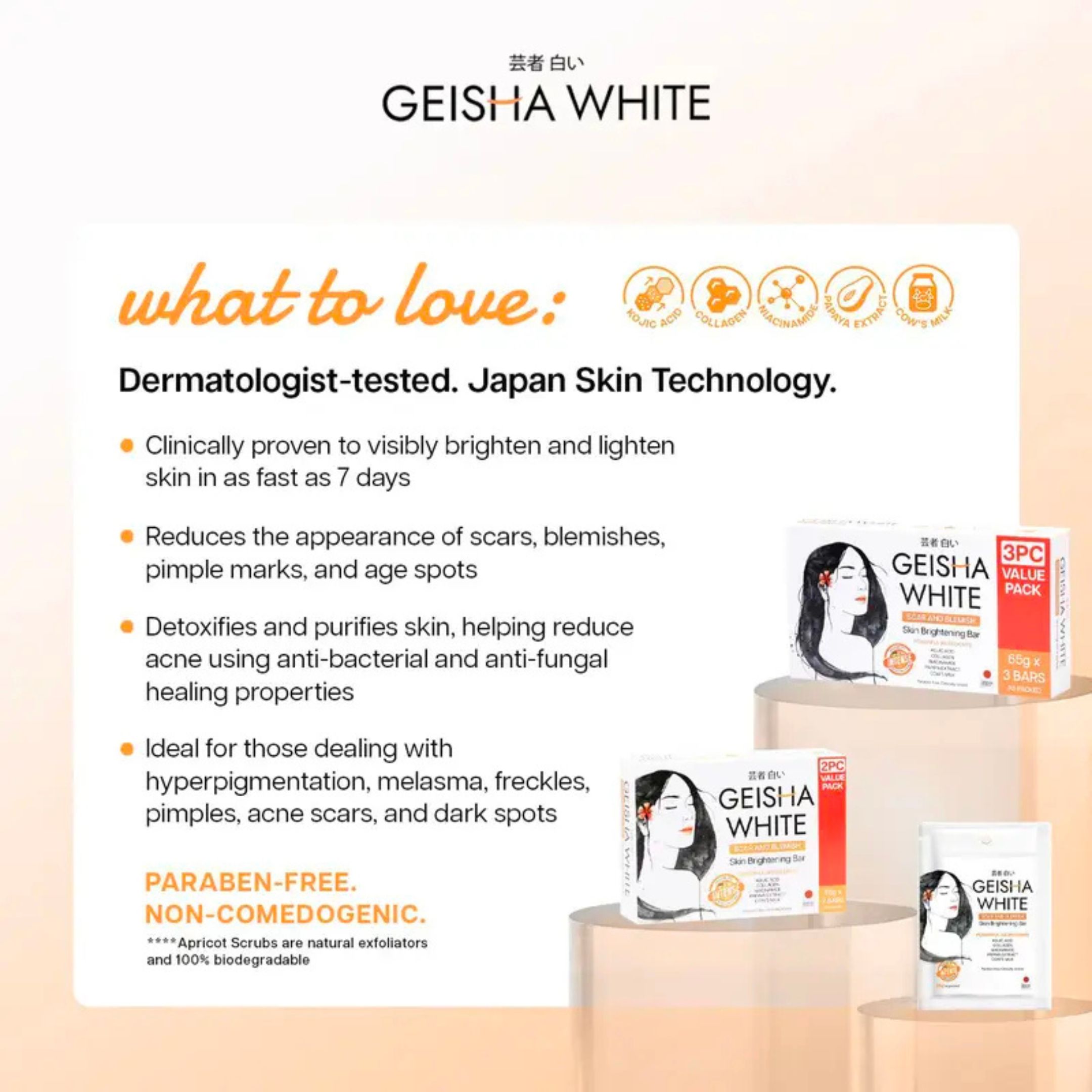 bebe.ph Geisha White Intense & Geisha White Classic 65g x3s Skin ...