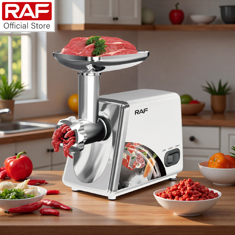 RAF 2500W Meat Grinder Electric Meat Mincer Heavy Duty Food Mixer ...
