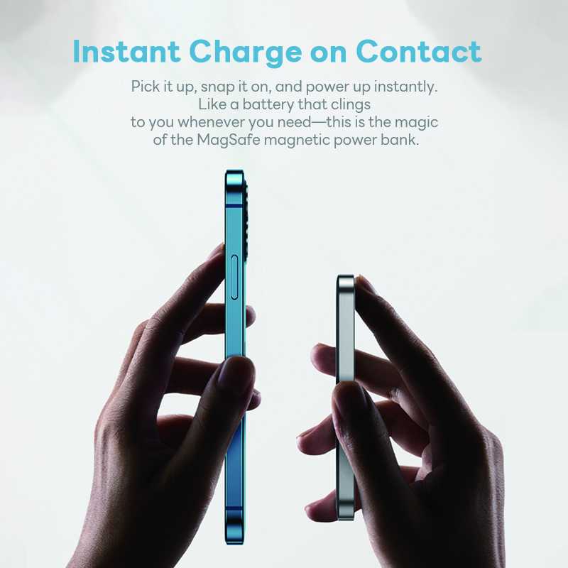 Samsun 20000mAh Magnetic Powerbank CCC Portable Wireless Fast Charging ...