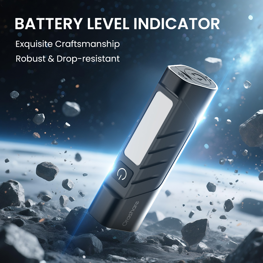 Orashare OL14 Rechargeable Mini LED Flashlight Super Bright Waterproof ...