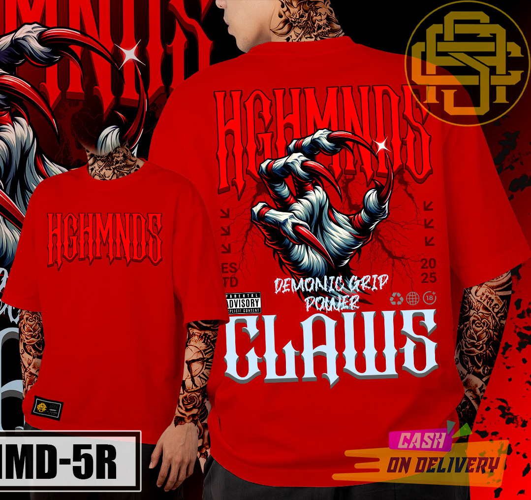 HIGHMINDS CLOTHING V5 INSPIRED OVERSIZED TSHIRT DESIGN Men's Tops - T ...