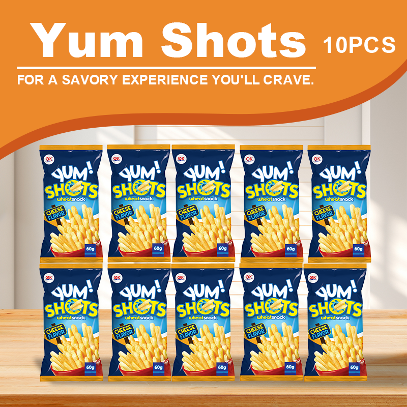 Yum Shots Tomato Flavor Snack 60gram - Delicious and Healthy Crunchy ...