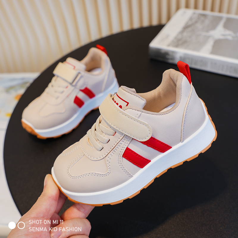 SENMA Rubber Shoes For Kids Girls Korean Shoes Chunky Sneakers White ...
