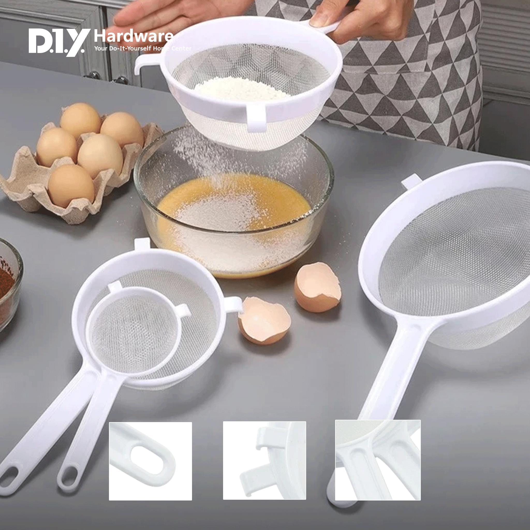 DIY HOME Strainer Sets GSDIY30 | Shopee Philippines