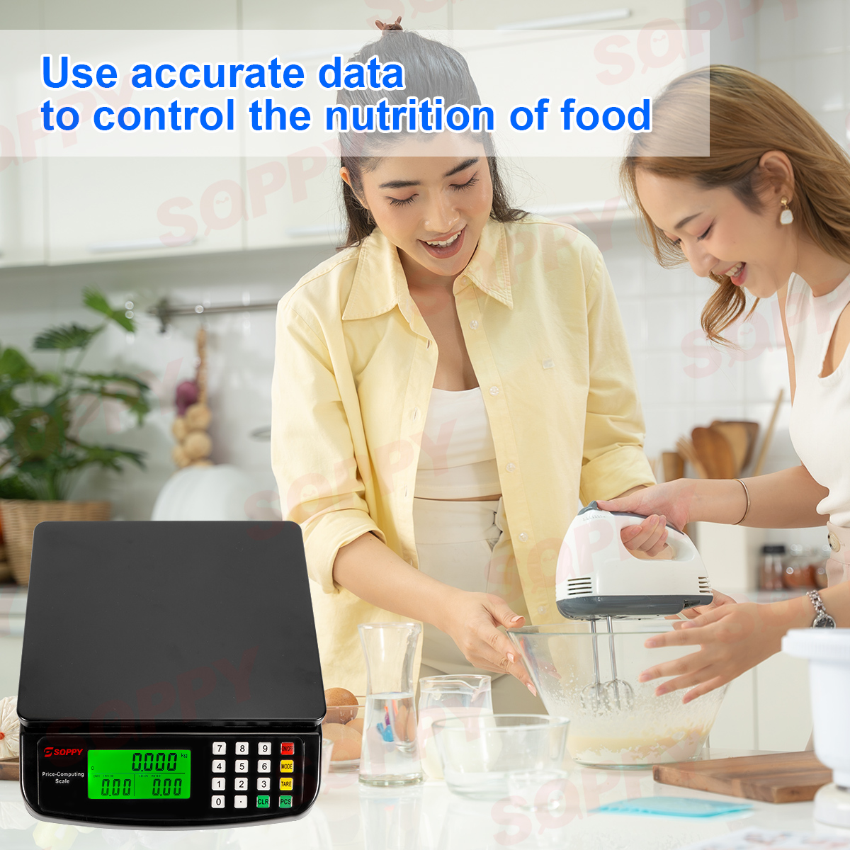 Food scale Kitchen Scales Digital 30kg Electronic scale fruits Scales ...