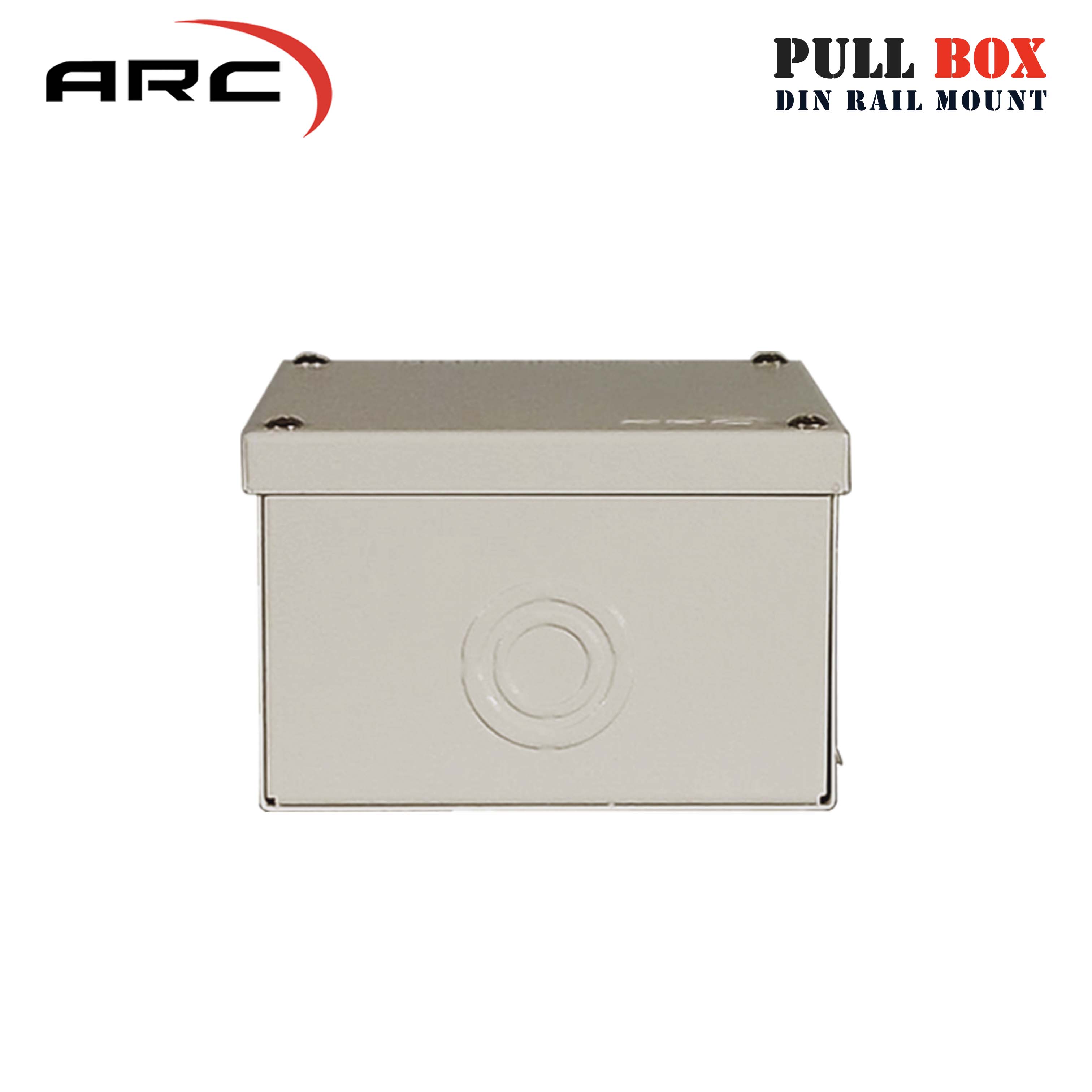 ARC Nema1 Pull Box 18 Gauge with Screw Cover Metal Enclosure Polyester ...