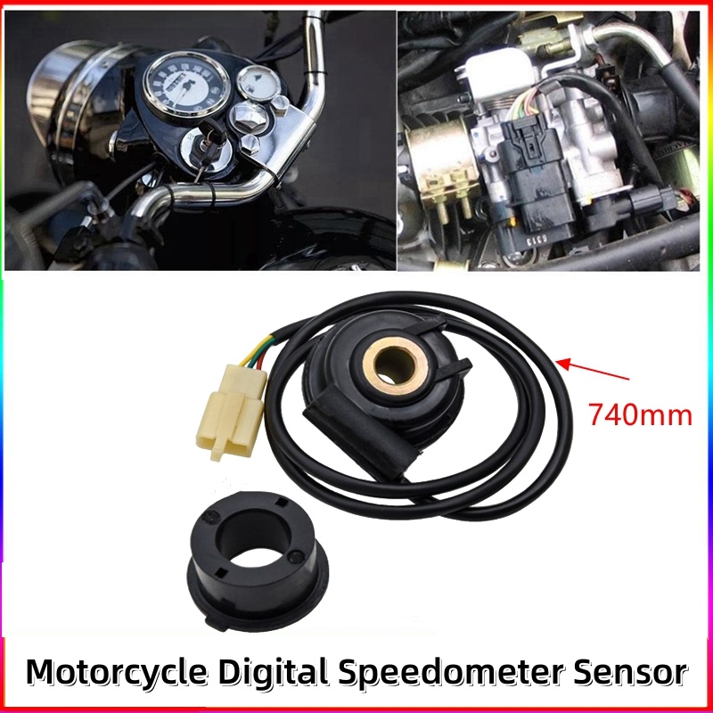 Motorcycle Digital Odometer Sensor Speedometer Replacement Kit ...