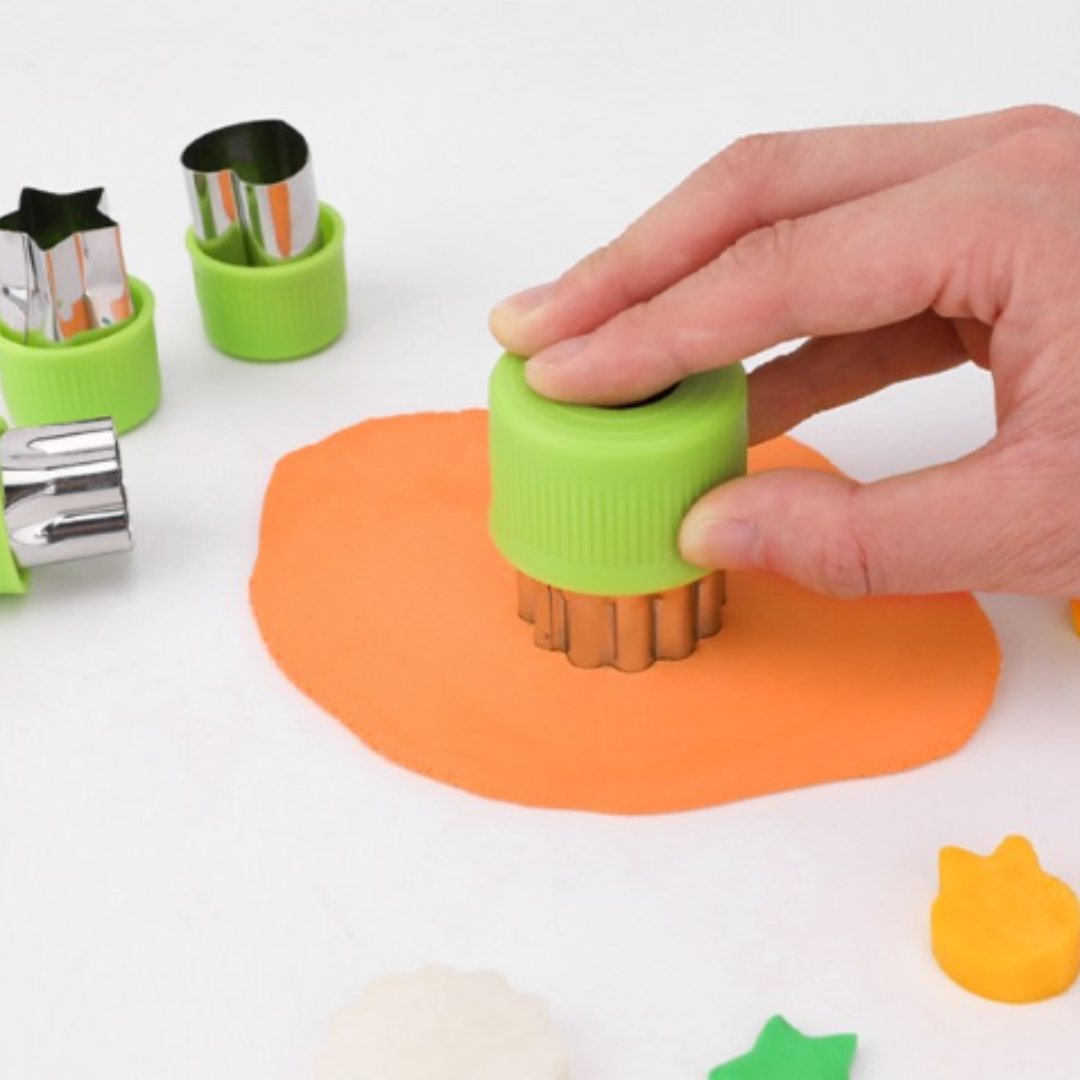 KITCHEN COOKIE AND VEGETABLE CUTTER - SET OF 12 SHAPES | Shopee Philippines
