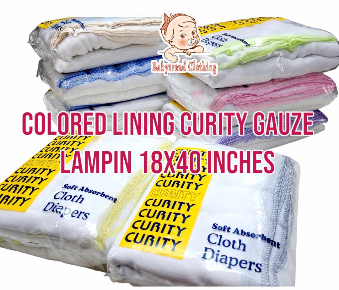 1 Dozen Curity Lampin | Gauze Diaper for Newborn Baby | Infant Baby ...