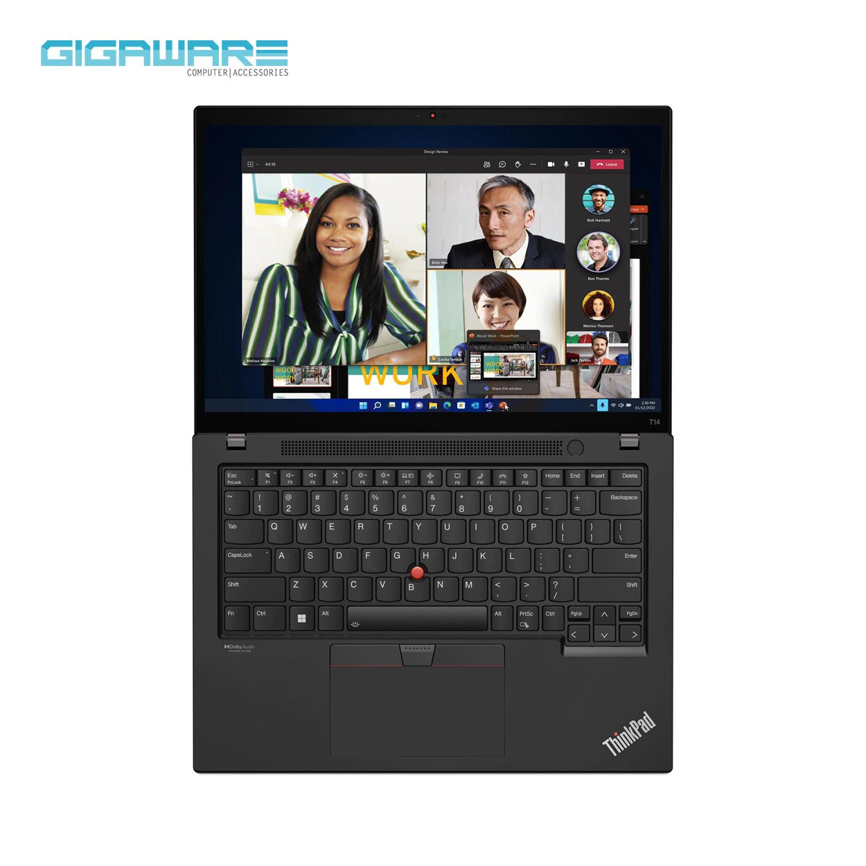 Lenovo Thinkpad T14 Gen 2 14" FHD (1920x1080), Intel Core i7-1185G7, 16GB DDR4 RAM, 256/512GB ...