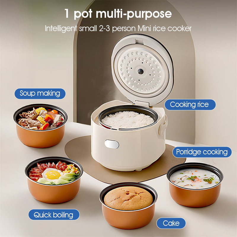 Meevida Electric Rice Cooker 2.5L Multifunctional Automatic LED Display ...