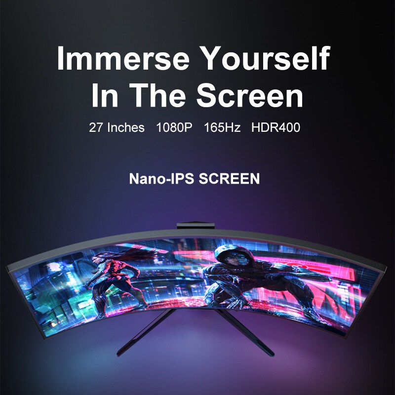 EXPOSE 27 inch Gaming Monitor 165Hz/144Hz Desktop PC Compute 24'' IPS ...
