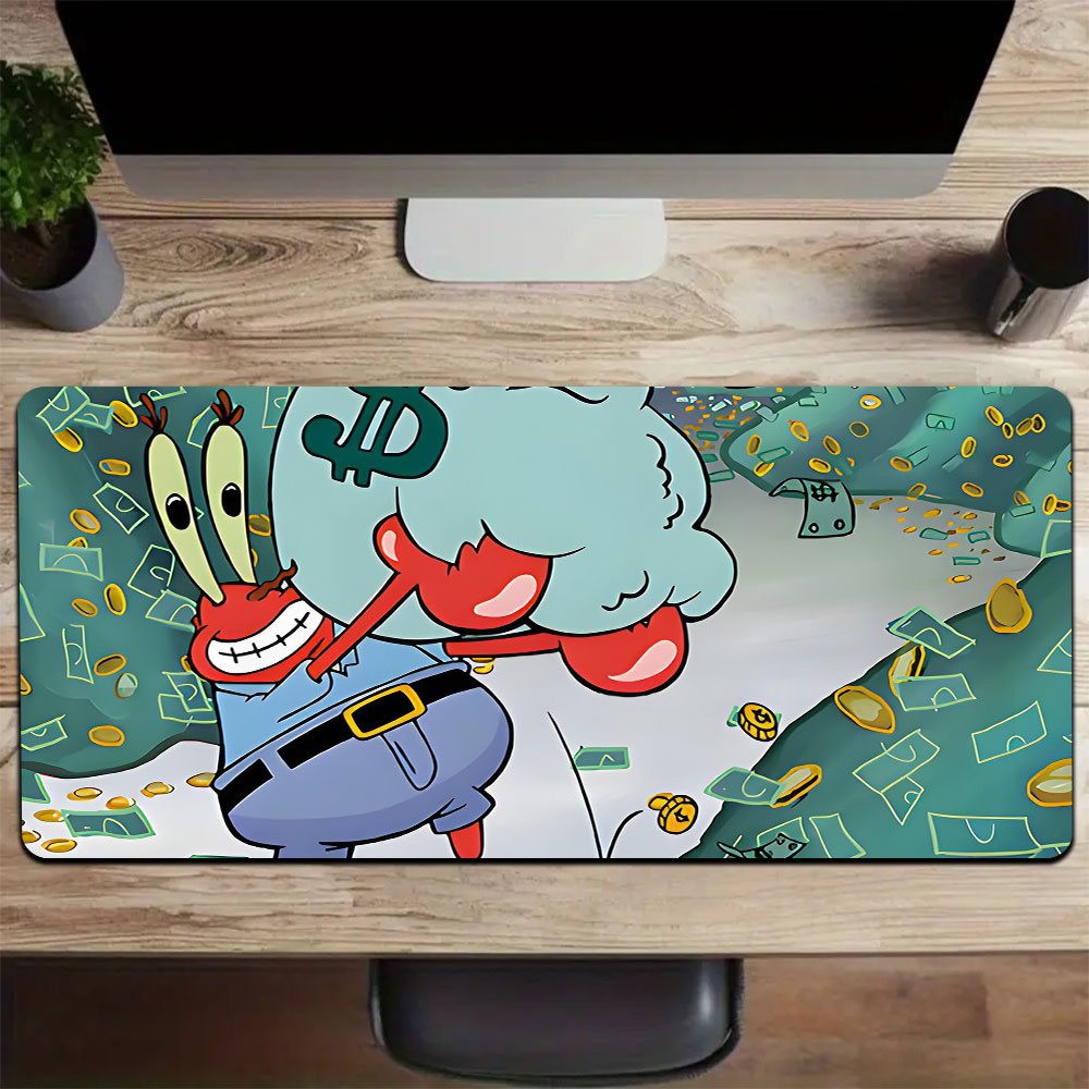 1pc SpongeBob Large Mouse Pad computer mat Desk Mat keyboard mat Office ...