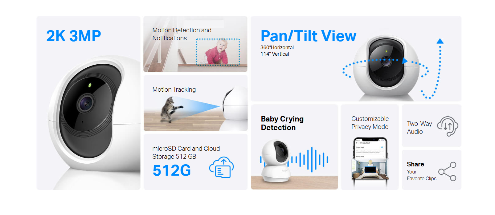 TP-Link Tapo C210 Pan/Tilt Home Security Wi-Fi Camera | Shopee Philippines