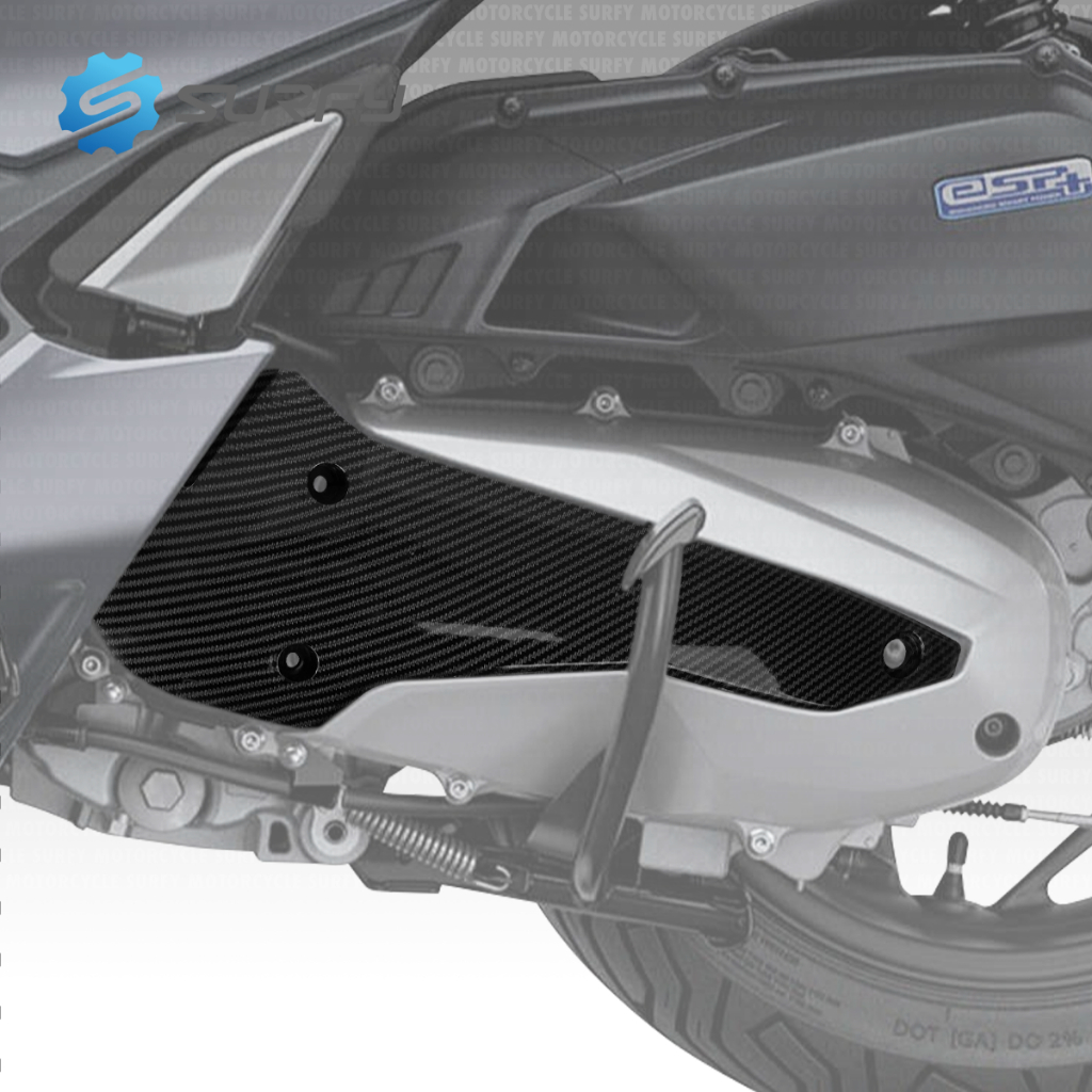 Honda ADV 160 PCX 160 CVT Cover 6D Carbon Design And Clear Easy Isntall ...
