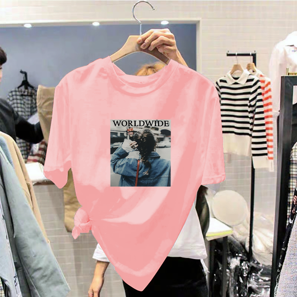 Unisex T-shirt Shirts for Womens Travel Student Plus size Base ...