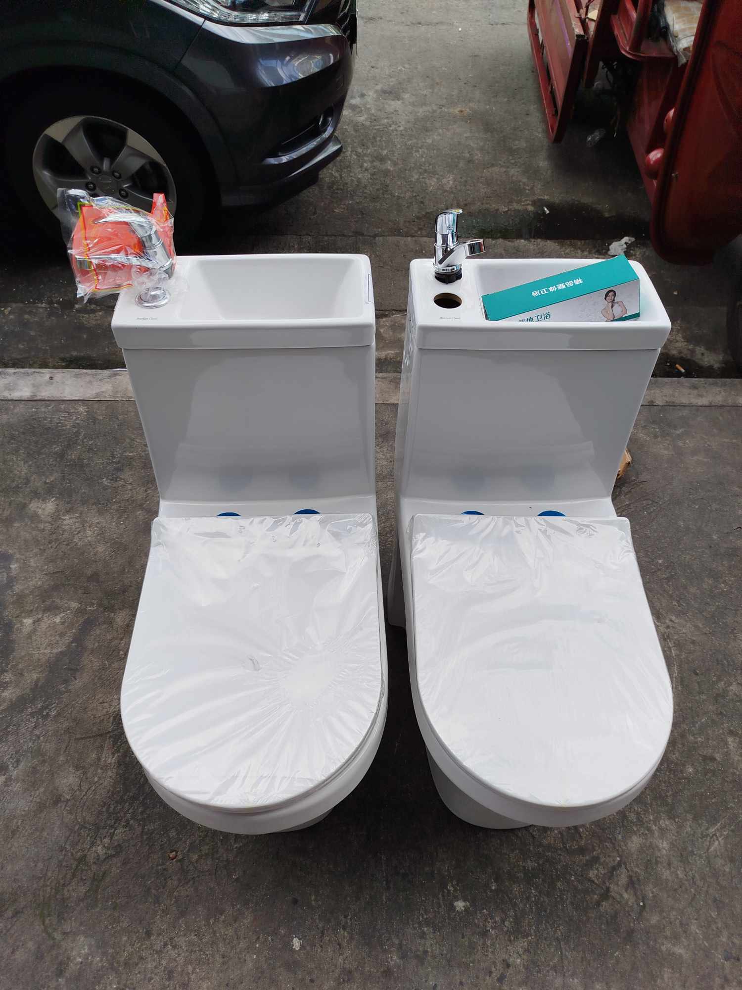 American Classic Japanese Inspired Water closet / Toilet & Lavatory in ...