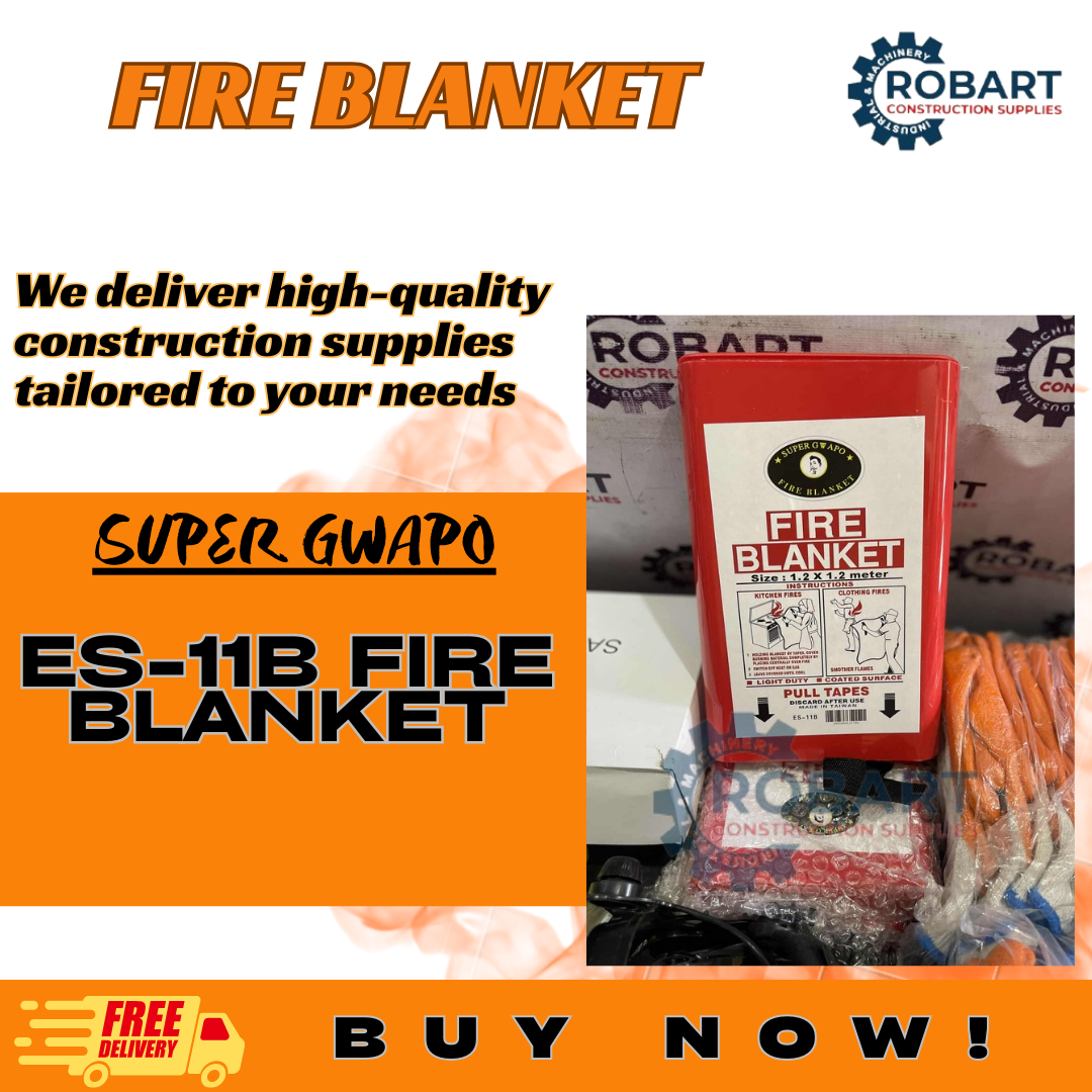 SUPER GWAPO ES-11B FIRE BLANKET | Shopee Philippines