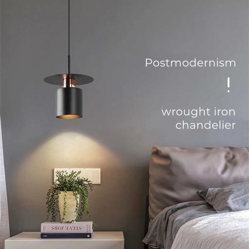 Hanging Light Wrought Lron Drop Light Nordic Modern Pendant Light for ...