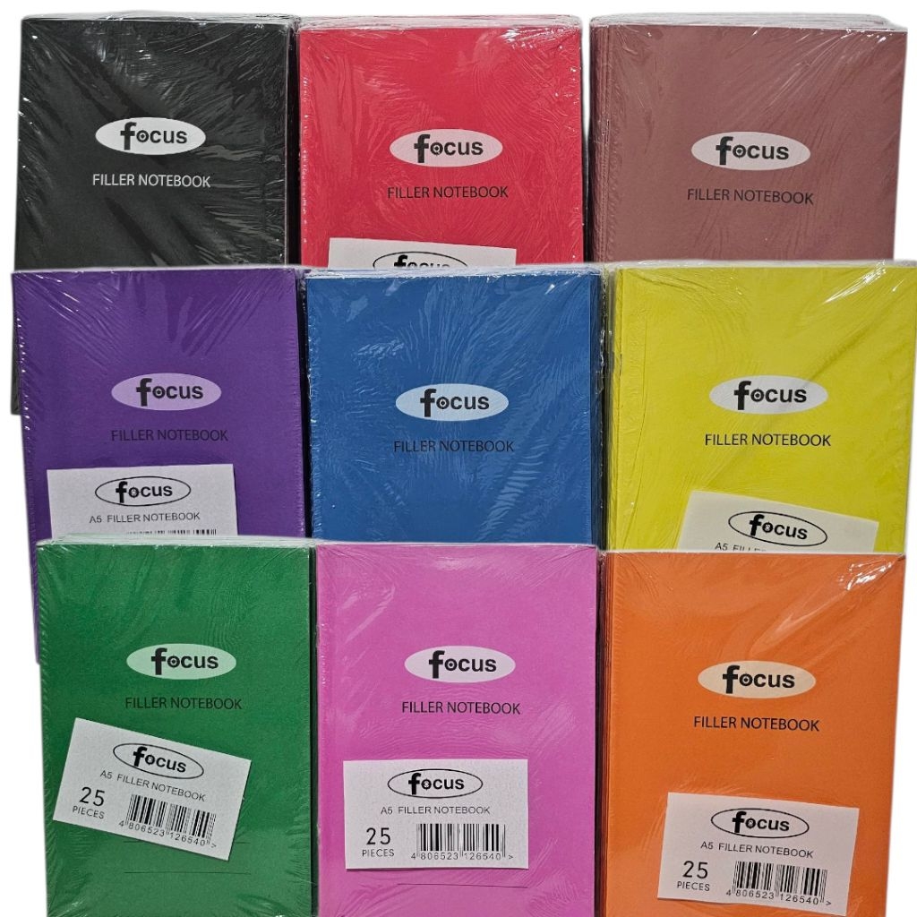 Focus Binder Filler A5 Pack of 25 Pieces | Shopee Philippines