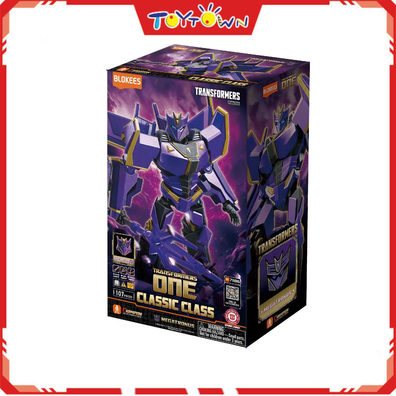 Blokees Transformers Classic Class 20 Megatronus Prime | Shopee Philippines