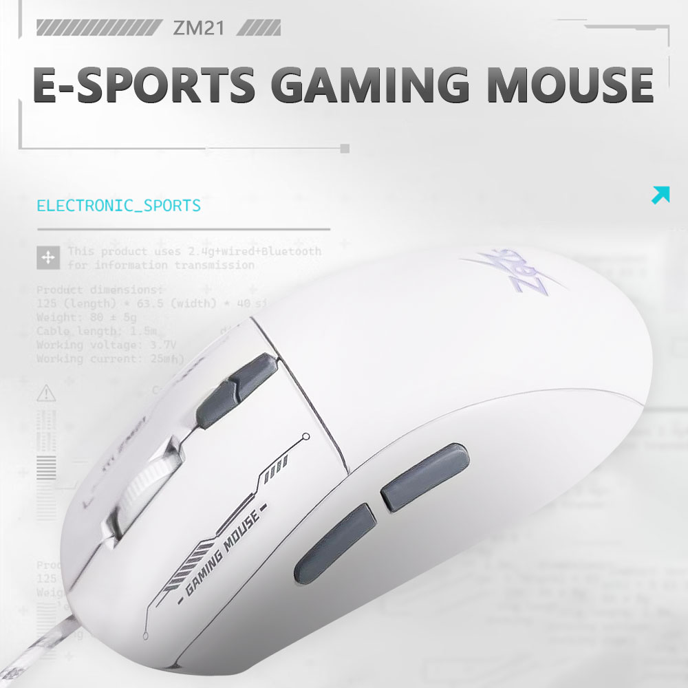 Zeus ZM-21 eSport Ergonomic Light Weight Wired Gaming Mouse / Mice 7 ...