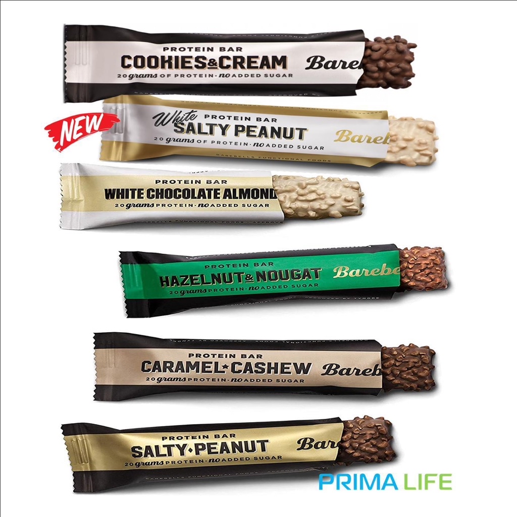 BAREBELLS PROTEIN BAR 20G PROTEIN ZERO SUGAR | Shopee Philippines