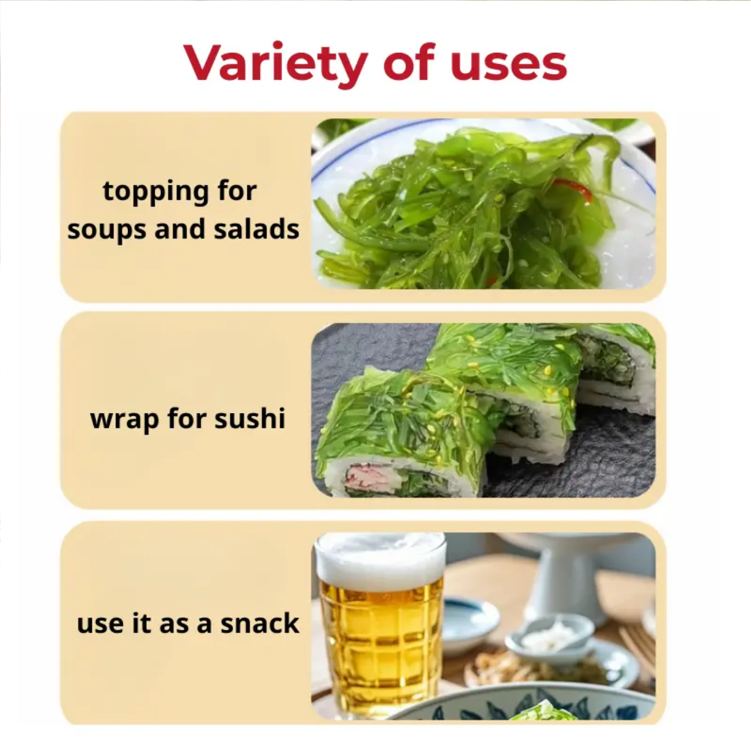 【Premium Quality】Dried Seaweed Round Pressed – Natural Korean Nori ...