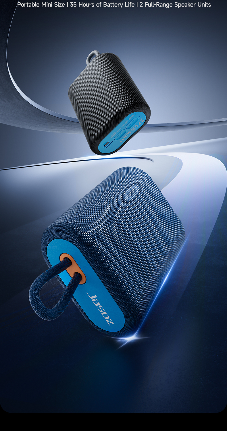 Jasoz K112 Bluetooth Speaker Hi-Fi Stereo Stylish TWS Portable Speaker ...