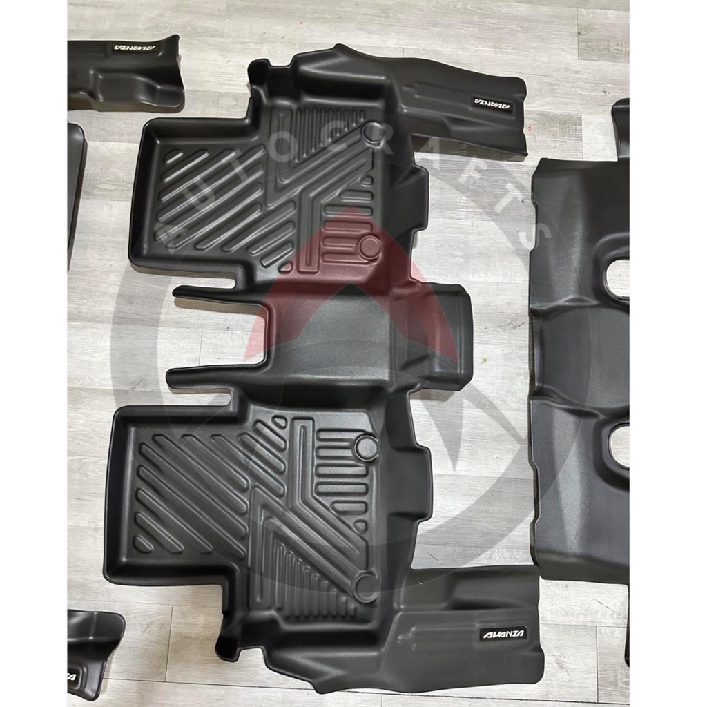 Toyota Veloz 2022-2026 5D Fully Extended Deep Dish Matting with Cargo ...