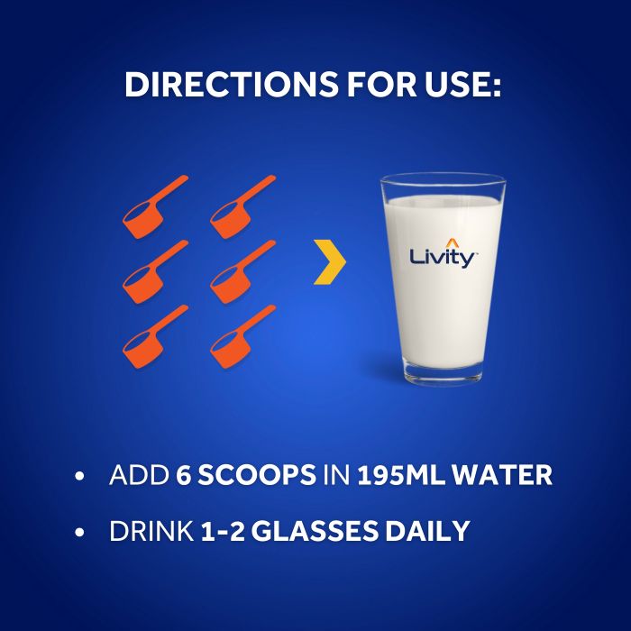 LIVITY PRIME Adult Milk - Nutritional Supplement Powder Drink Vanilla ...