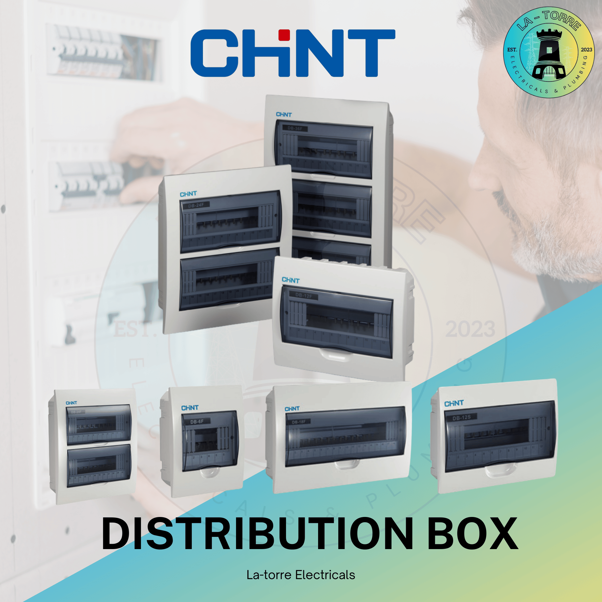 CHINT 4-36WAYS FLUSH TYPE DISTRIBUTION BOX W/ BUSBAR | Shopee Philippines