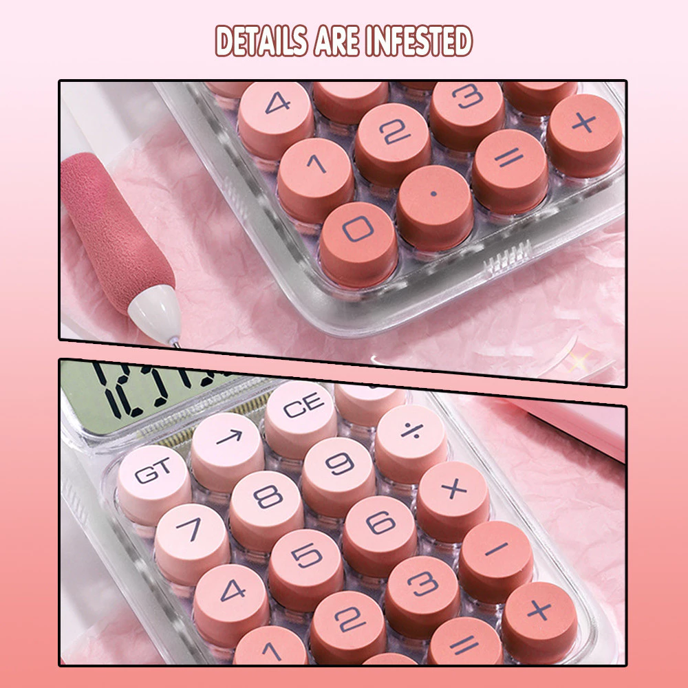 10-digit Large Screen Display Gradient Mechanical Button Keys ...